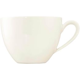 Tasse Seltmann Weiden "Savona", creme, B:11,6cm H:6,6cm &Oslash;:9cm, Porzellan, Trinkgef&auml;&szlig;e, Tasse, Trinkgef&auml;&szlig;, Becher