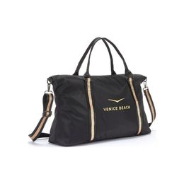 Venice Beach Sporttasche 'gro&szlig;e Umh&auml;ngetasche, Wellnesstasche, Saunatasche, Reisetasche' mehrfarbig Gr. f&uuml;r Damen. Mit Logodruck