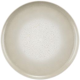 Fr&uuml;hst&uuml;cksteller Seltmann Weiden "Sento Home", beige, cream, wei&szlig;, gesprenkelt, H:2,3cm &Oslash;:21,4cm, Porzellan, Speiseteller, Dessertteller, Kuchenteller