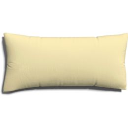 Kissenbezug Schlafgut "EASY JERSEY Kissenh&uuml;lle 100% Baumwolle, weicher Edel-Jersey, b&uuml;gelfrei", gelb (gelb mid), B:40cm L:80cm, Jersey, Obermaterial: 100% Baumwolle, Kissenbez&uuml;ge, Kissenbezug, mit farblich angepasstem Rei&szlig;verschluss, pflegeleicht, formstabil