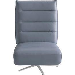 Sit & More TV-Sessel SIT & MORE "Eve", graublau, B:80cm H:109cm T:98cm, Sessel, mit Herz-Waage und 2 Motoren, Bedienfelder im Sitz