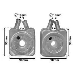Van Wezel &Ouml;lk&uuml;hler, Motor&ouml;l 58003106 mit Zubeh&ouml;r f&uuml;r SKODA VW SEAT AUDI 1002825 068117021BX 068117021B