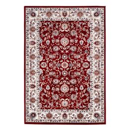 Teppich Kayoom "Safa 751", rot, B:200cm H:15mm L:290cm, Polyester, Teppiche, Teppich, Kurzflor, Orient, Deko, Fu&szlig;bodenheizungsgeeignet, Wohnzimmer