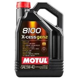 Motul 8100 X-CESS GEN2 5W-40 [5L] 112351 Motor&ouml;l