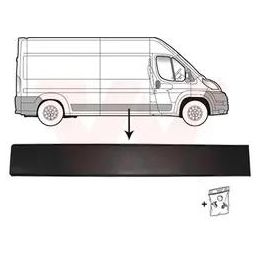 Van Wezel Zier-/Schutzleiste, Seitenwand 0982408 rechts mit Zubeh&ouml;r Dunkelgrau f&uuml;r CITRO&Euml;N/PEUGEOT 8546T6 735422720