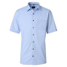 Businesshemd Venti "Venti Businesshemd Kurzarm uni", Herren, Gr. 48, Normalgr&ouml;&szlig;en, hellblau, 100% Baumwolle, unifarben, comfort fit, Hemden