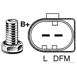 Herth+Buss ELPARTS Generator 32047140 14V 150A f&uuml;r PORSCHE 997603012AX 997603012BX 997603012CX
