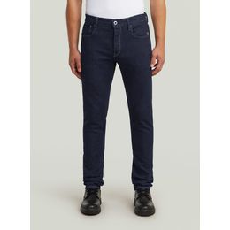G-Star Raw Regular-fit-Jeans G-STAR "3301 Slim Jeans", Herren, Gr. 34, L&auml;nge 32, rinsed, Obermaterial: 79% Baumwolle, 20% Baumwolle, 1% Elasthan, Jeans
