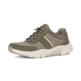 Sneaker Gabor "Sneaker low", Herren, Gr. 42,5, gr&uuml;n, Schuhe Sneaker