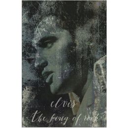Wandbild Artland "Elvis the King", gr&uuml;n (farbe bild(er): gr&uuml;n), B:20cm H:30cm, Bilder, als Alubild, Leinwandbild, Poster in verschied. Gr&ouml;&szlig;en