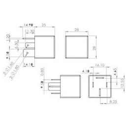 Bosch Multifunktionsrelais Relais, Arbeitsstrom 0 986 AH0 082 Multifunktionsrelais,Relais, 12V f&uuml;r SKODA VW KIA SEAT LAND ROVER AUDI TOYOTA MERCEDES-B