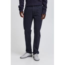 Chinohose Blend "BHRodney", Herren, Gr. 30, L&auml;nge 32, schwarz navy blau, Web, 98% Baumwolle, 2% Elasthan, unifarben, Basic, regular fit normal, Hosen Chinohose, Stoffhose mit normalem Bund und schmalem Beinen - Slim Fit