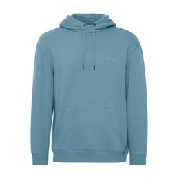 Longpullover Blend "Sweatshirtkapuzenpul BHDownton", Herren, Gr. L, blau (blaustone), Obermaterial: 50% Baumwolle CO. 50% Polyester PES., Sweatshirts Longpullover