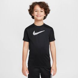 T-Shirt Nike "K NK DF TRPHY23 SS TOP GX", Kinder, Gr. XS (116/122), schwarz, schwarz, wei&szlig;, Obermaterial: 100% Polyester, Shirts T-Shirt, f&uuml;r Teens, sportlicher Stil, f&uuml;r Fitness und Freizeit