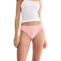 Slip Triumph "Pretty Micro Tai", Damen, Gr. S, strawberry cream, Microfaser, Obermaterial: 86% Polyamid, 14% Elasthan, k&ouml;rpernah, Unterhosen Slip, nahtlos
