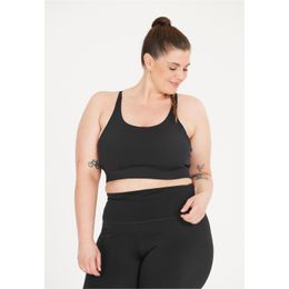 Sport-BH Endurance "Thalia", Damen, Gr. 48/50, schwarz, 23% Elasthan, 77% Polyamid, unifarben, BHs Sport-BH, mit mittelhoher St&uuml;tze