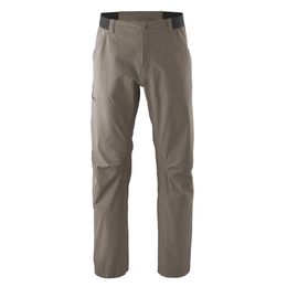 Fahrradhose Gonso "Adventure Pants M", Herren, Gr. 3XL, Normalgr&ouml;&szlig;en, terragrau, 90% Polyamid, 10% Elasthan, Hosen Fahrradhose, lange Herren Radhose mit integrierter Radunterhose mit Sitzpolster