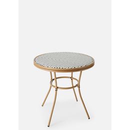 bonprix Gartenm&ouml;bel Set (3-tlg. Set), wei&szlig;, Gr.47 cm, Bistro Gartenm&ouml;bel f&uuml;r Balkon oder Garten