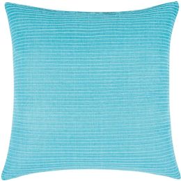 Dekokissen Pad "Lamonte", turquoise, unifarben, B:60cm L:60cm, Baumwolle, Dekokissen_Sitzkissen_Kissenh&uuml;llen, Kissenh&uuml;lle ohne F&uuml;llung, Uni Farben, 1 St&uuml;ck, verschiedene Gr&ouml;&szlig;en