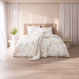 Bettw&auml;sche Estella "Tanja", 710, gelb, B/L: 135cm x 200cm, 1 Stk., 1 Stk., Mako-Interlock-Jersey, B/L: 80cm x 80cm, 2 tlg., Mako-Interlock-Jersey, Obermaterial: 100% Baumwolle, Bettw&auml;sche, Bettw&auml;sche, Feinster Mako-Interlock-Jersey