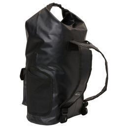 Sportrucksack Quiksilver "Sea Stash 20L", schwarz (schwarz, schwarz), PVC, Rucks&auml;cke