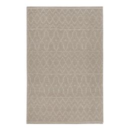 Teppich Esprit "Ana", wollwei&szlig;, B:110cm H:8mm L:170cm, Schurwolle, Teppiche, Teppich, Wollteppich, handgewebt, kurzflor, nat&uuml;rlich, geometrisch, schlicht