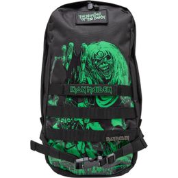 Rucksack Brandit "Brandit Iron Maiden US Cooper Daypack NOTB", Gr. onesize, schwarz, Polyester, Rucks&auml;cke Rucksack