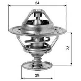 GATES Thermostat, K&uuml;hlmittel TH12988G1 mit Dichtungen f&uuml;r STANDARD AUTOMOBILE AUSTIN LAND ROVER SAAB FORD JAGUAR MG NISSAN TRIUMPH 30577561 9194242 21