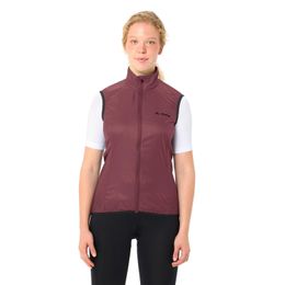 Funktionsweste Vaude "WOMEN'S MATERA AIR VEST", Damen, Gr. 40, schwarz oak, Obermaterial: 100% Polyamid. Futter: 92% Polyamid, 8% Elasthan, slim fit, ohne Ausschnitt, Westen Funktionsweste, leichtes und atmungsaktives Material, winddicht und wasserabweisend