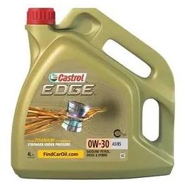 Castrol EDGE 0W-30 A5/B5 (4L) 1531B1 Motor&ouml;l f&uuml;r MITSUBISHI RENAULT MAZDA DACIA HONDA SSANGYONG JAGUAR VOLVO SUZUKI KIA DAEWOO NISSAN LAND ROVER TOYOT