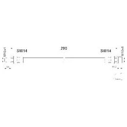 ATE Bremsschlauch 83.7704-0290.3 vorne rechts links f&uuml;r BMW 34321189882 34321159882 34321108133