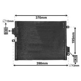 Van Wezel Kondensator, Klimaanlage 74005052 vorne links f&uuml;r PORSCHE 99757391102 99657311103 99657311102