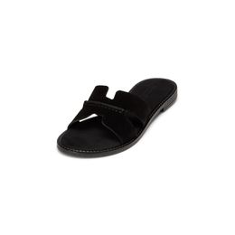 Marc O'Polo Sandale MARC O'POLO "mit modernen Cut-Outs", Damen, Gr. 42, schwarz, Obermaterial: 100% Leder (Rind), unifarben, Schuhe Sandale