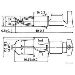 Herth+Buss ELPARTS Crimpverbinder 50251873