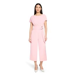 Overall Betty Barclay "Damen mit Eingrifftaschen", Damen, Gr. 36, Normalgr&ouml;&szlig;en, pink dolphin, Obermaterial: 96% Polyester, 4% Elasthan, figurumspielend, U-Boot-Ausschnitt, Overalls Overall