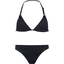 Protest Dumi JR Bikini Set M&auml;dchen - Gr&ouml;&szlig;e 128 - schwarz