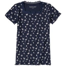 Yigga M&auml;dchen T-Shirt mit Spitze