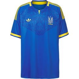 Adidas UAF UKRAINE AWAY Teamtrikot Herren - Gr&ouml;&szlig;e XL - blau