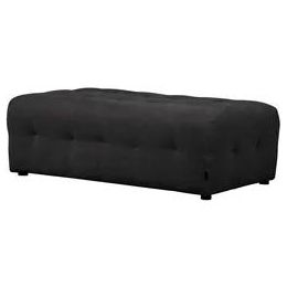 Polsterhocker Home Affaire "Nosia", schwarz, B:120cm H:47cm T:70cm, 100% Polyester, Hocker, Polsterhocker, passend zur Serie