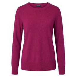 Basler - Rundhals-Pullover mit 1/1-Raglanarm und Kaschmir, pink, Gr. 48 / XL - Schurwolle
