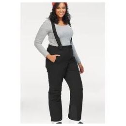 Skihose Eastwind, Damen, Gr. 48, N-Gr, schwarz, Obermaterial: 100% Polyester. Futter: 100% Polyester. Wattierung: 100% Polyester, unifarben, lang, Hosen Skihose, Wasserdicht und winddicht