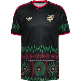 Adidas WM 2026 Jamaika Ausw&auml;rts Teamtrikot Herren - Gr&ouml;&szlig;e M - schwarz