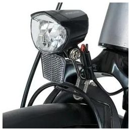 Fahrrad-Frontlicht Fischer FAHRRAD, schwarz, Fahrradlampen