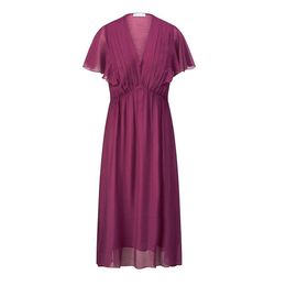 St. Emile - Kleid mit V-Ausschnitt, pink, Gr. 44 / L