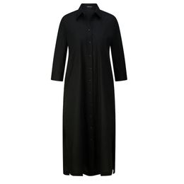 Peter Hahn - Kleid, schwarz, Gr. 46 / L - Baumwolle