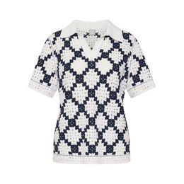 Rabe - Polo-Pullover, weiss, Gr. 40 / M - Baumwolle