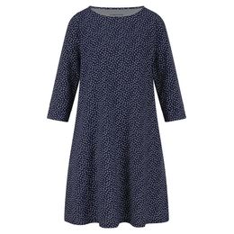 Green Cotton - Kleid Ivy, blau, Gr. 48 / XL - Baumwolle