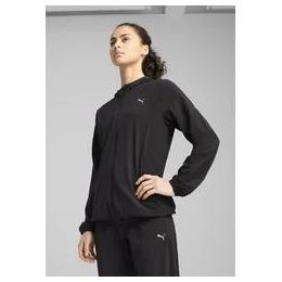 Laufjacke Puma "RUN VELOCITY WOVEN JACKET W", Gr. M, Puma schwarz, Obermaterial: 88% Polyester, 12% Elasthan, unifarben, regular fit normal, Jacken, f&uuml;r t&auml;gliches Training, mit DryCELL Technologie, verstellbarer Bund