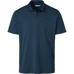 Vaude Essential Poloshirt Herren - Gr&ouml;&szlig;e L - blau
