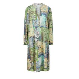 Peter Hahn - Kleid mit Rundhals-Ausschnitt, mehrfarbig, Gr. 42 / M